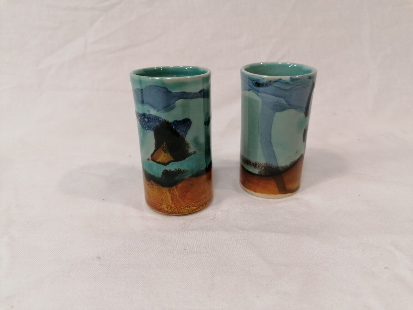 Ceramic shot glass - Bogdankeramik - unique handcrafted pottery