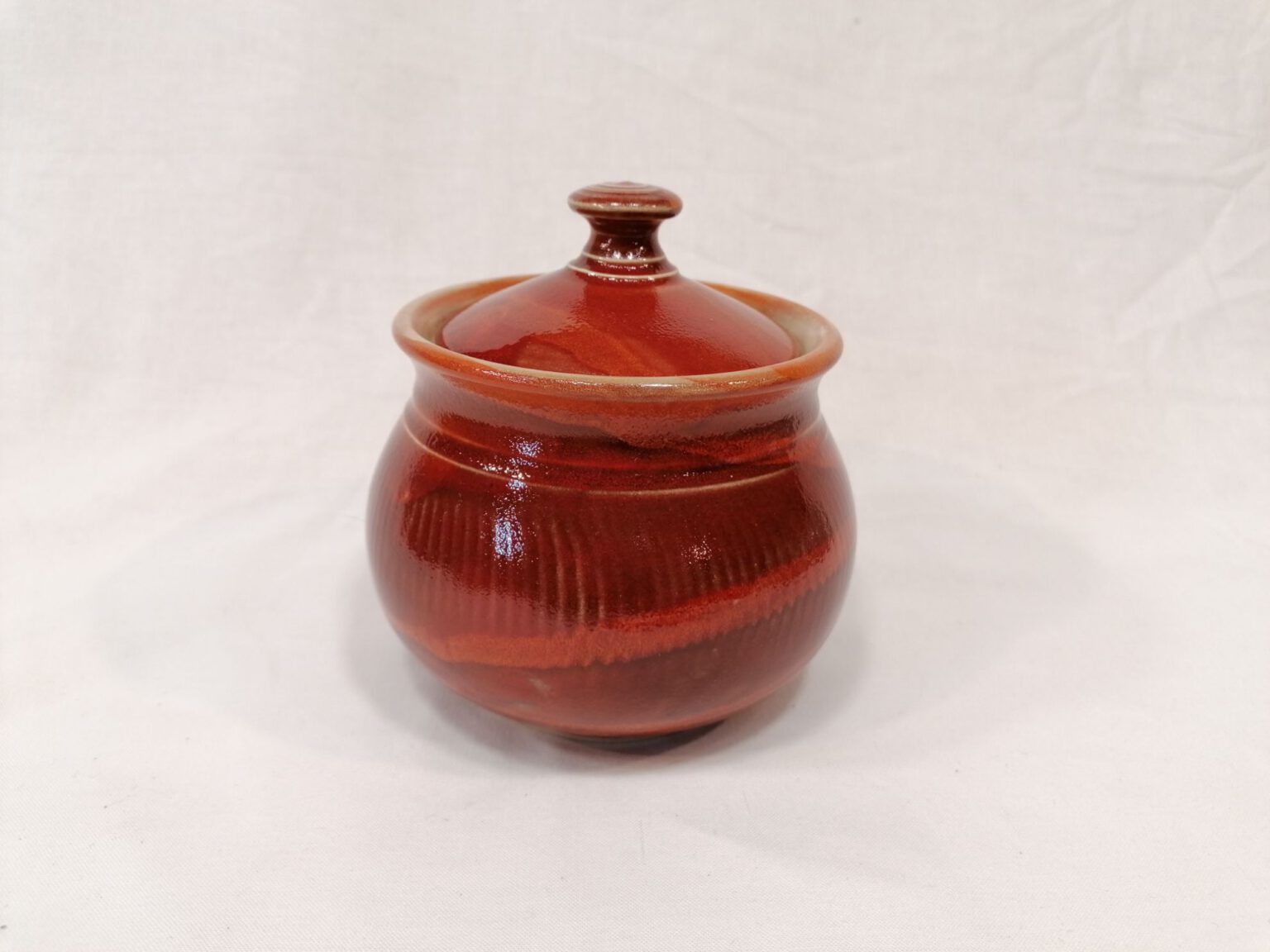 Ceramic food container with cover - Bogdankeramik - unique handcrafted ...