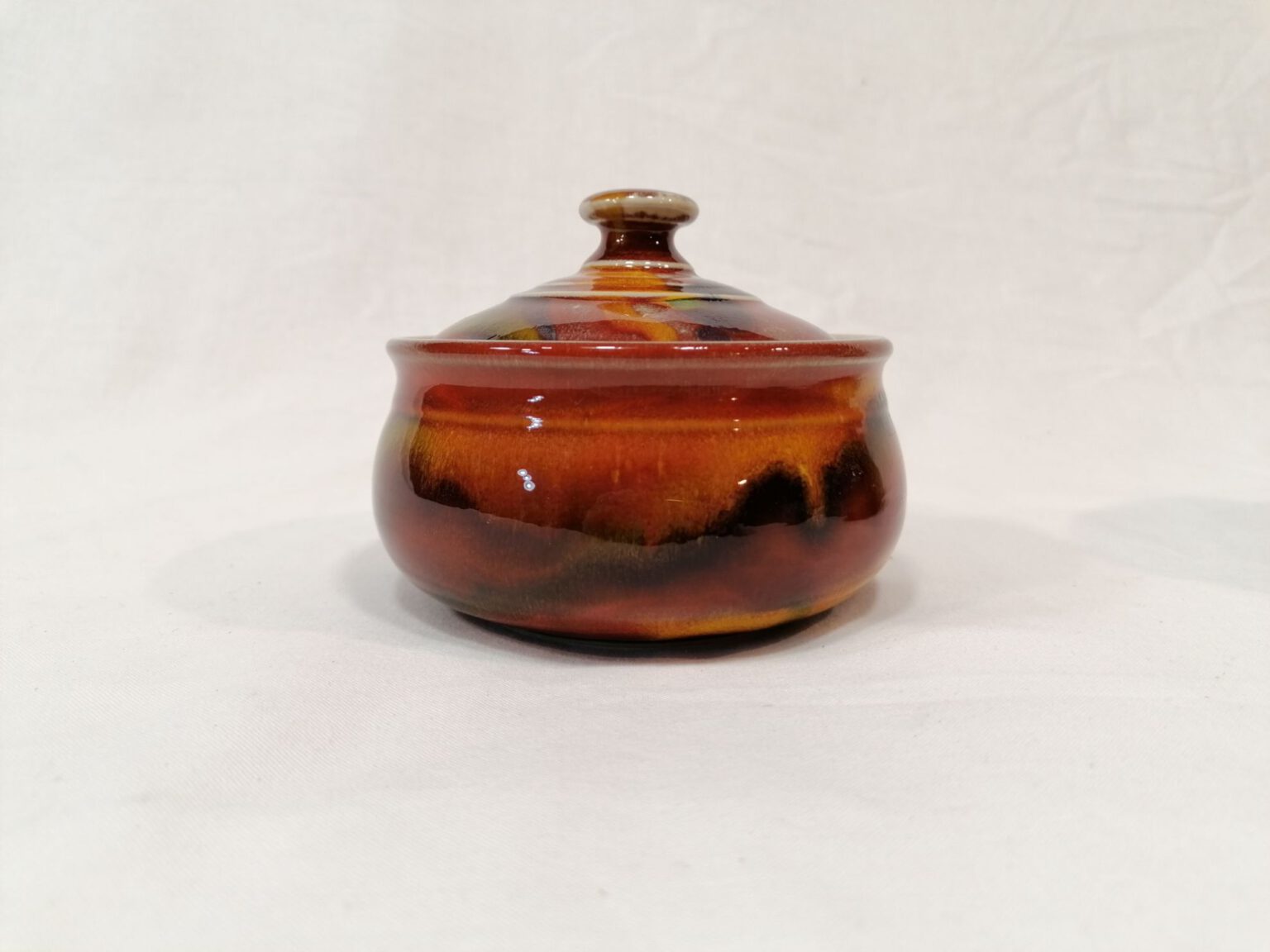 Ceramic food container with cover - Bogdankeramik - unique handcrafted ...