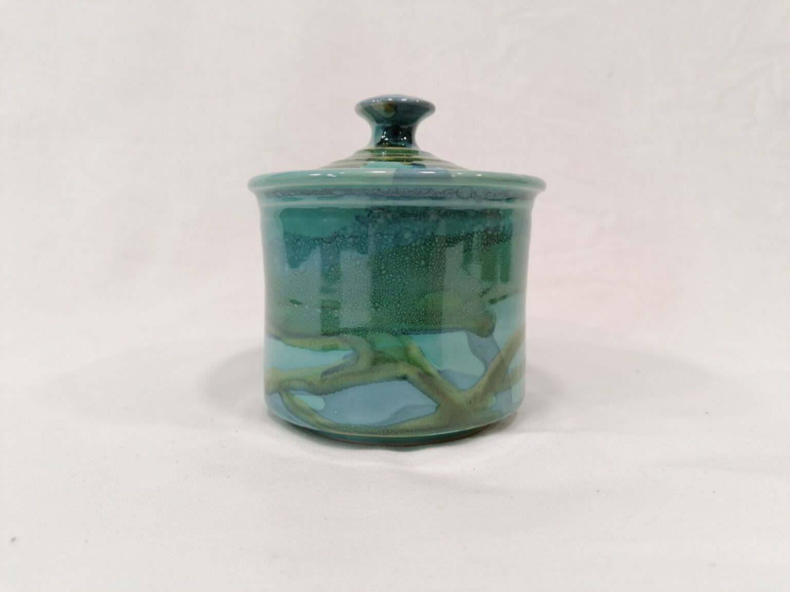 Ceramic food container with cover - Bogdankeramik - unique handcrafted ...